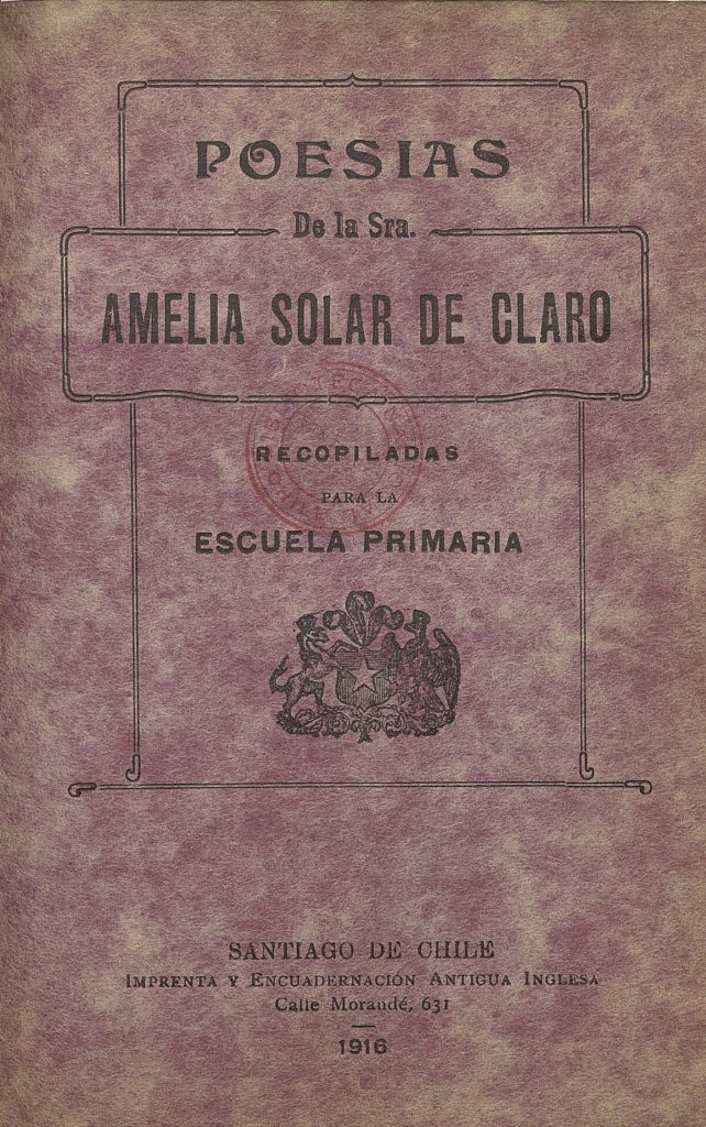 Pionera de la literatura infantil: Amelia Solar del Claro - Petroglifos Revista Crítica ...